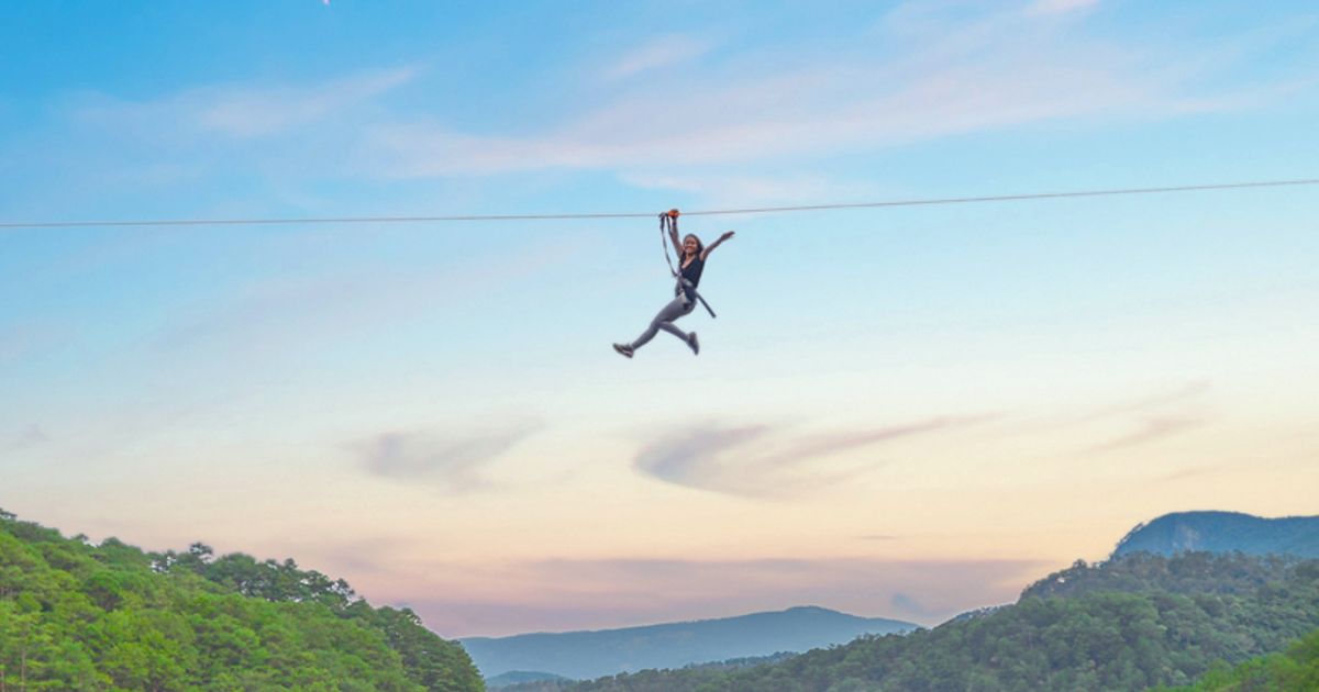 Review tất tần tật về High Rope Course Đà Lạt